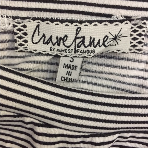 Almost Famous | Tops | Crave Fame By Almost Famous Crop Top Nwt | Poshmark